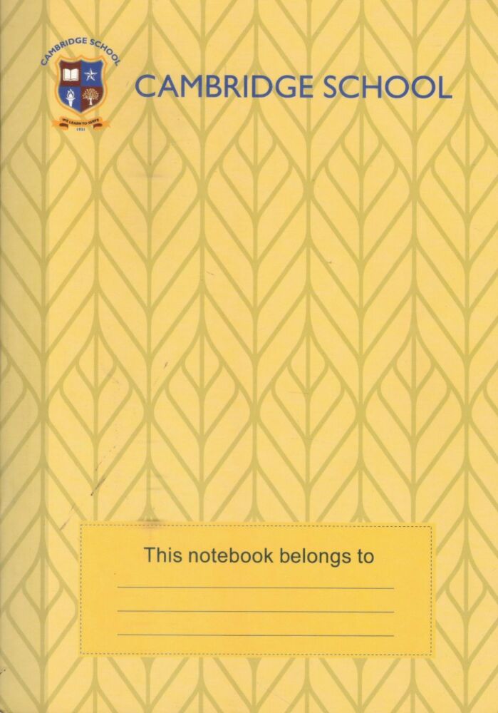 Raajkart.com - Cambridge School Notebook A-4 Small Square ( YELLOW) Buy ...