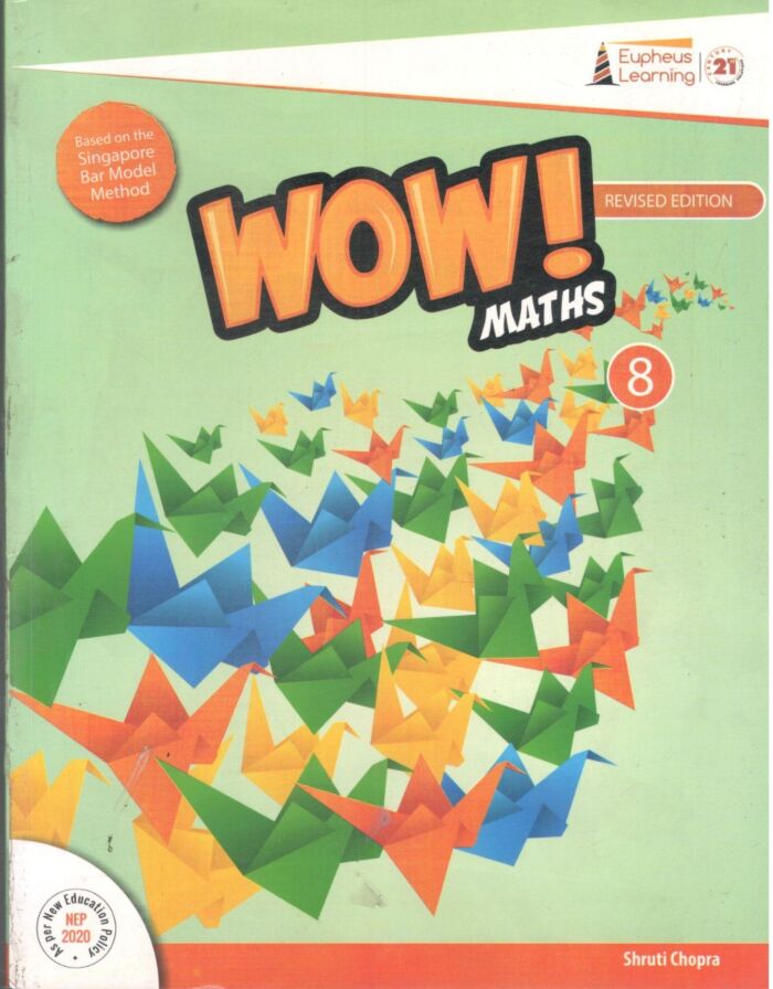 Raajkart.com - Wow Maths Textbook for Class 8 Buy Books Online at Best ...