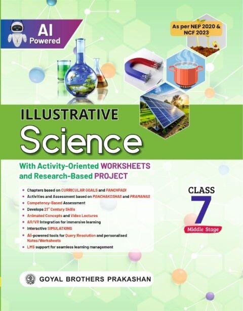 Raajkart.com - Goyal Brothers Illustrative Science for Class 7 Buy ...