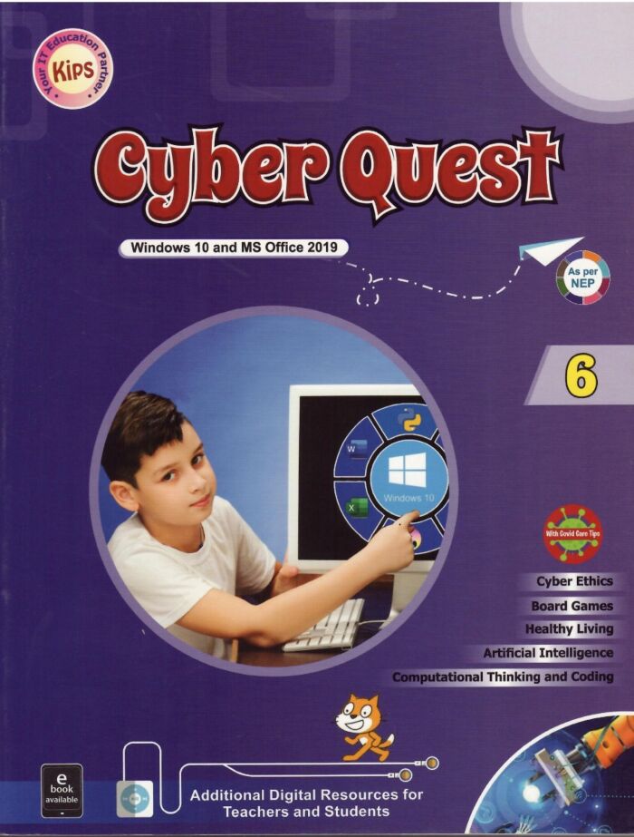 Raajkart.com - Kips Cyber Quest Window 10 and office 2019 for Class 6 ...