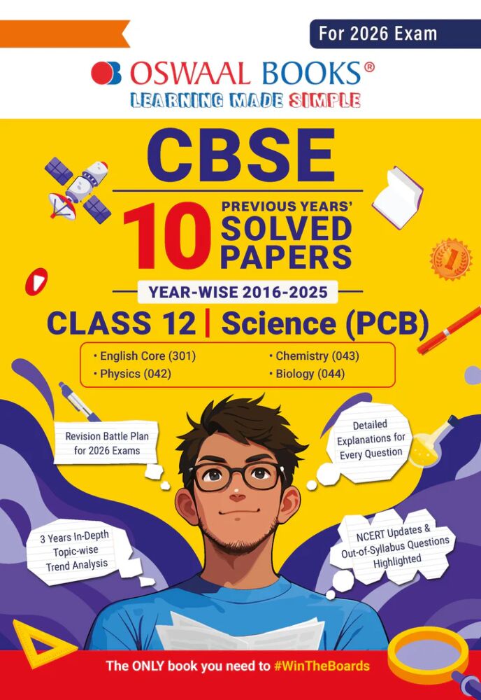 Raajkart.com - Oswaal | CBSE 10 Previous Years | Solved Papers | Science | Class 12 | Buy Books ...