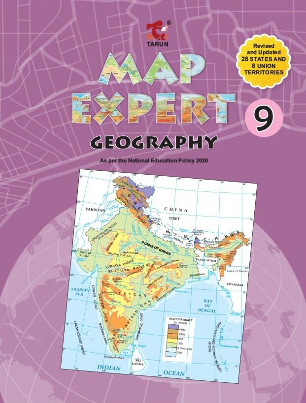 Raajkart.com - Buy Tarun Map Expert Geography for Class 9 Online at ...