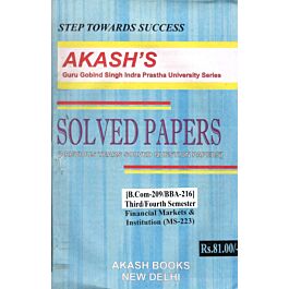Raajkart.com - Akash Indian Economy Previous Years Solved Question Papers 3rd Samester (BBA-203 ...