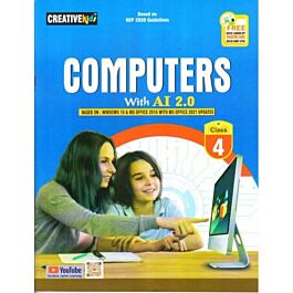 Raajkart.com - Creative Kids | Computers With AI 2.0 | Class 4 | Buy ...