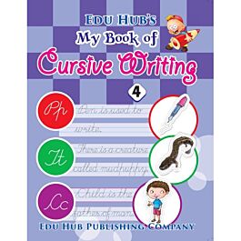 Raajkart.com - Buy Edu Hub My Book of Cursive Writing Part 4 Online at ...