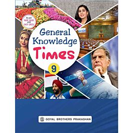 Raajkart.com - Buy Goyal Brothers General Knowledge Times Book 9 Online ...