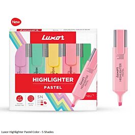 Raajkart.com - Luxor | Highlighter | Pastel Color - 5 Shades | No-1852 ...