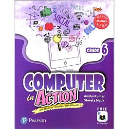 Raajkart.com - Pearson Computer in Action Textbook for Class 6 Buy ...