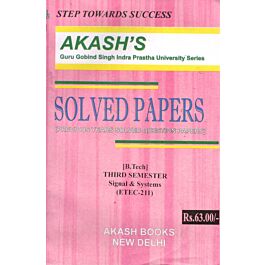 Raajkart.com - Akash's Solved Papers Signal & Systems (ETEC-211) for B.Tech 3rd Semester Buy ...